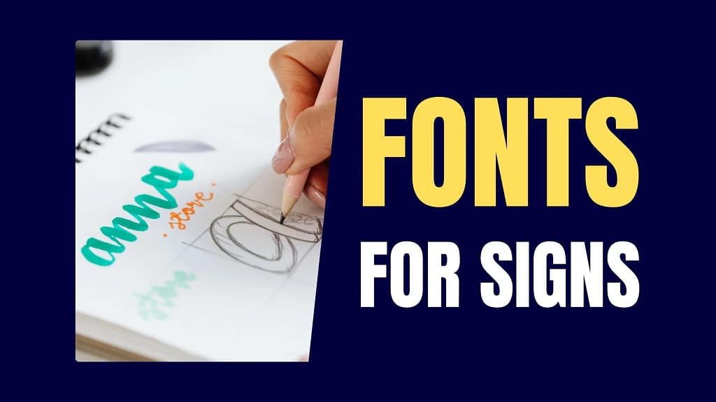 10 Best Fonts for Signs in 2024 - Best Fonts for Design